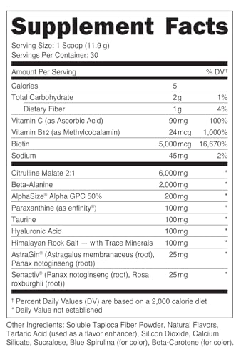 Sparkling Orchard pre-workout flavour