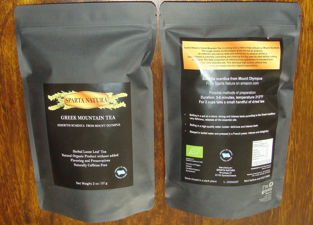 Sparta Natura Greek mountain tea benefits