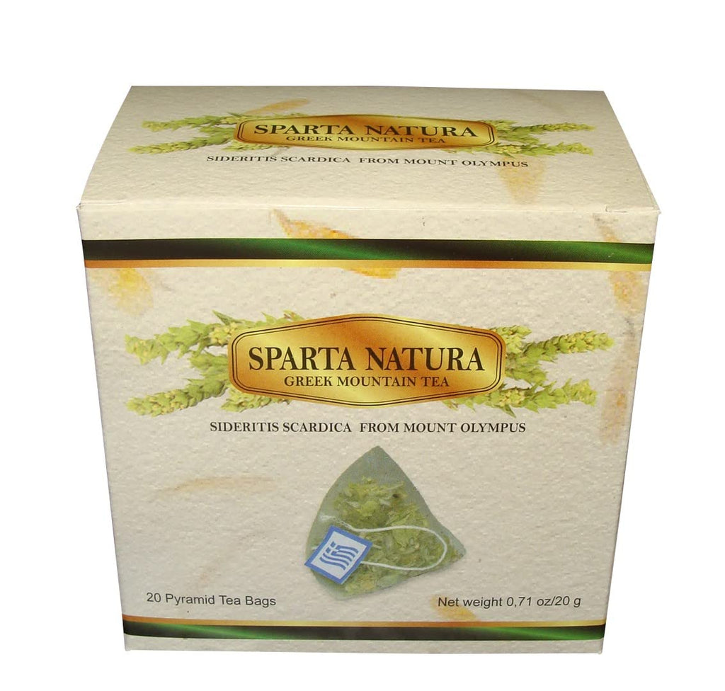 Sparta Natura organic herbal tea bags