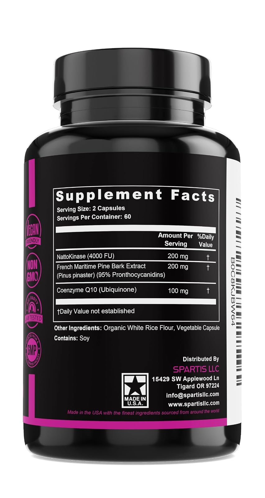 SPARTIS 120 capsules for daily wellness