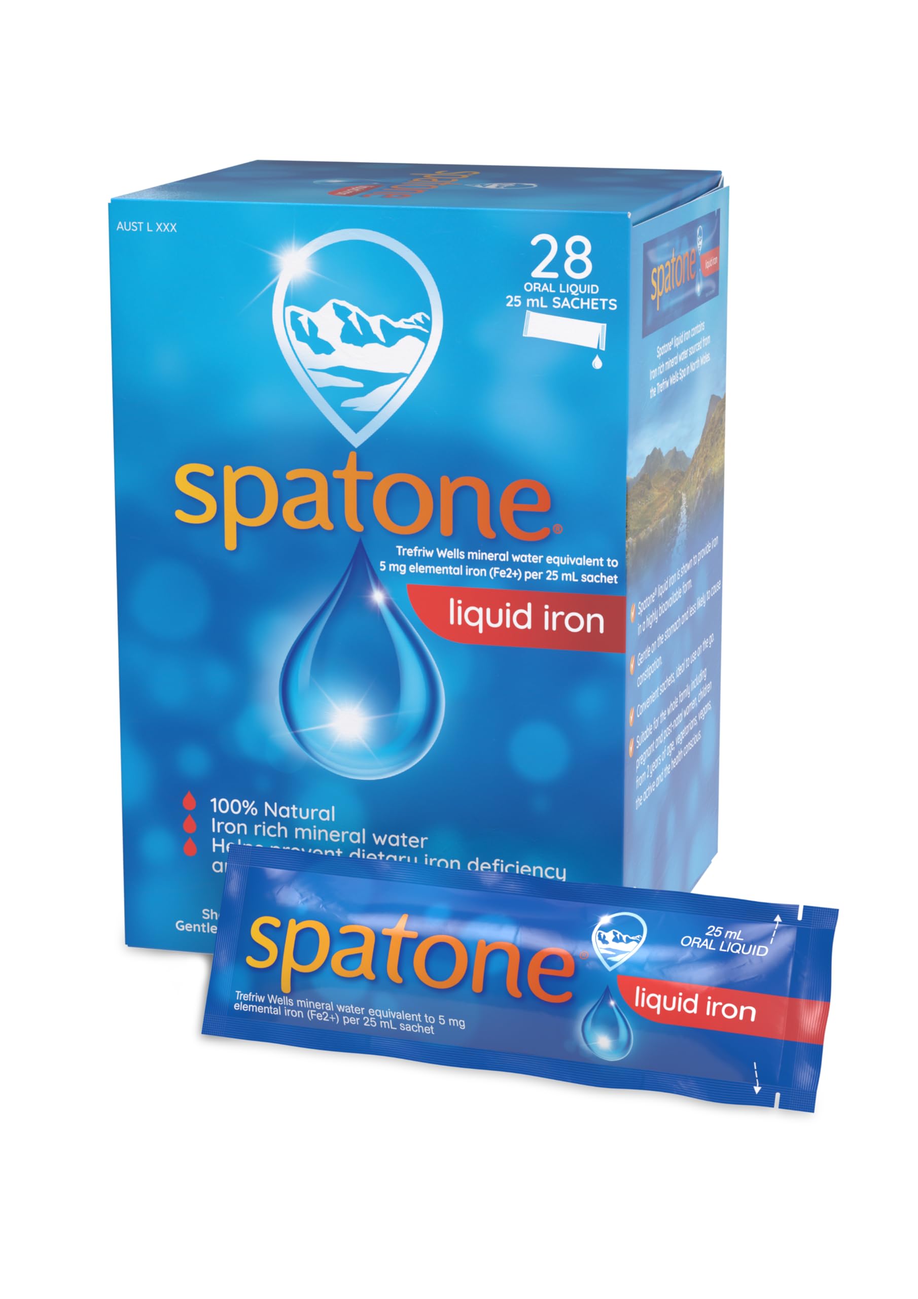 Spatone iron supplement for energy