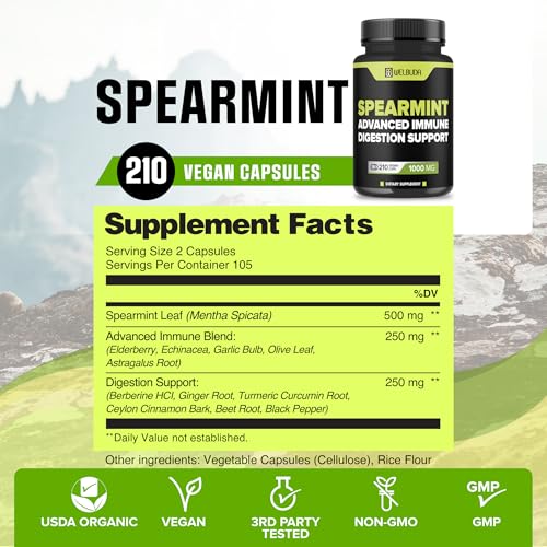 spearmint elderberry for respiratory health