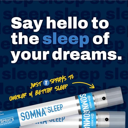 Spearmint flavour sleep aid spray