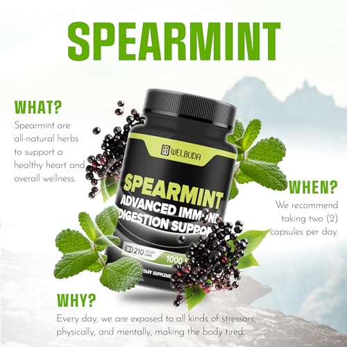 spearmint-flavoured elderberry supplement