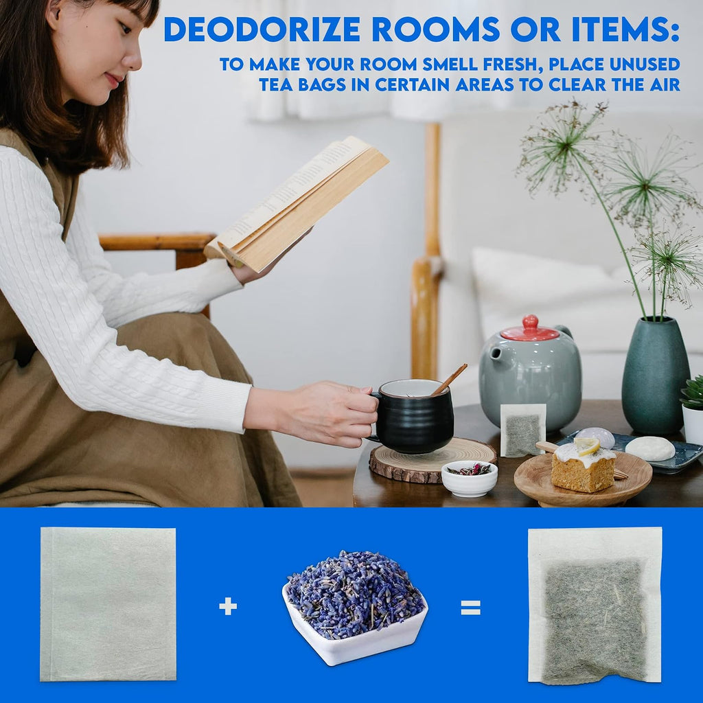 special tea compostable bags for easy cleanup