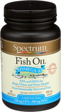 Spectrum Essentials fish oil softgels