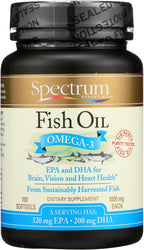 Spectrum Fish Oil 1000 mg softgels