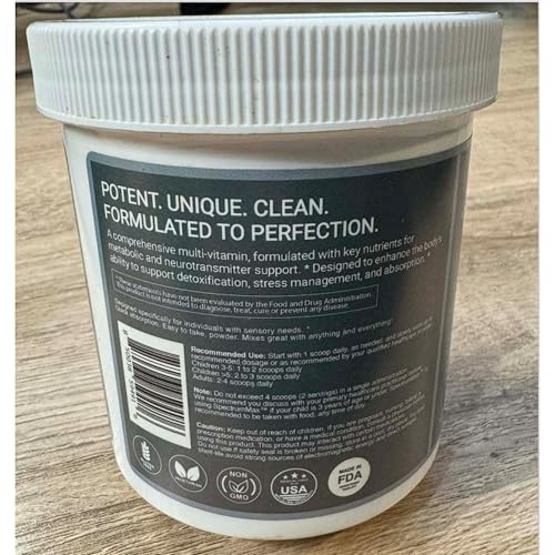Spectrum Max cognitive support supplement
