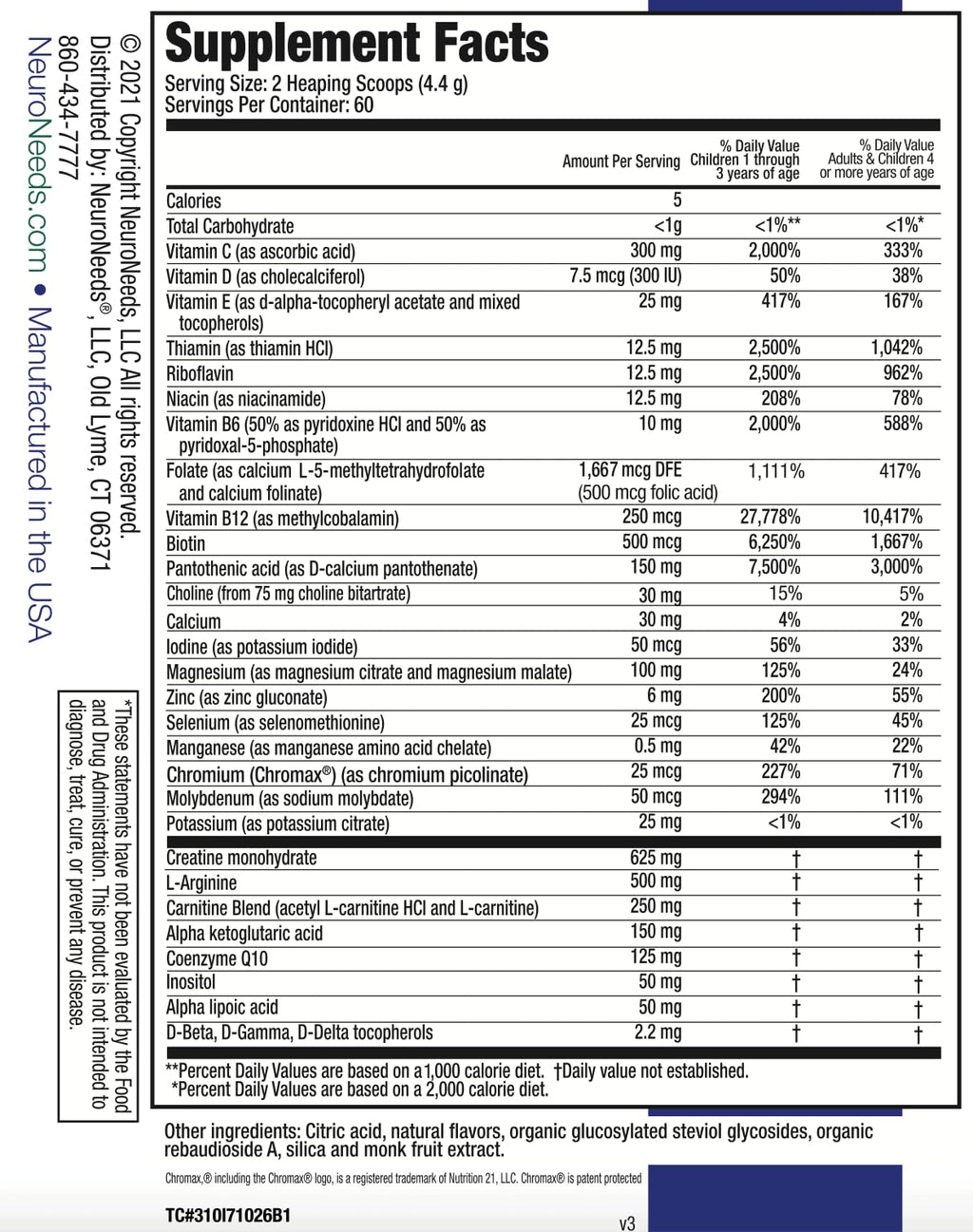 SpectrumNeeds multivitamin for women and men