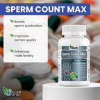Sperm Count Max for fertility support