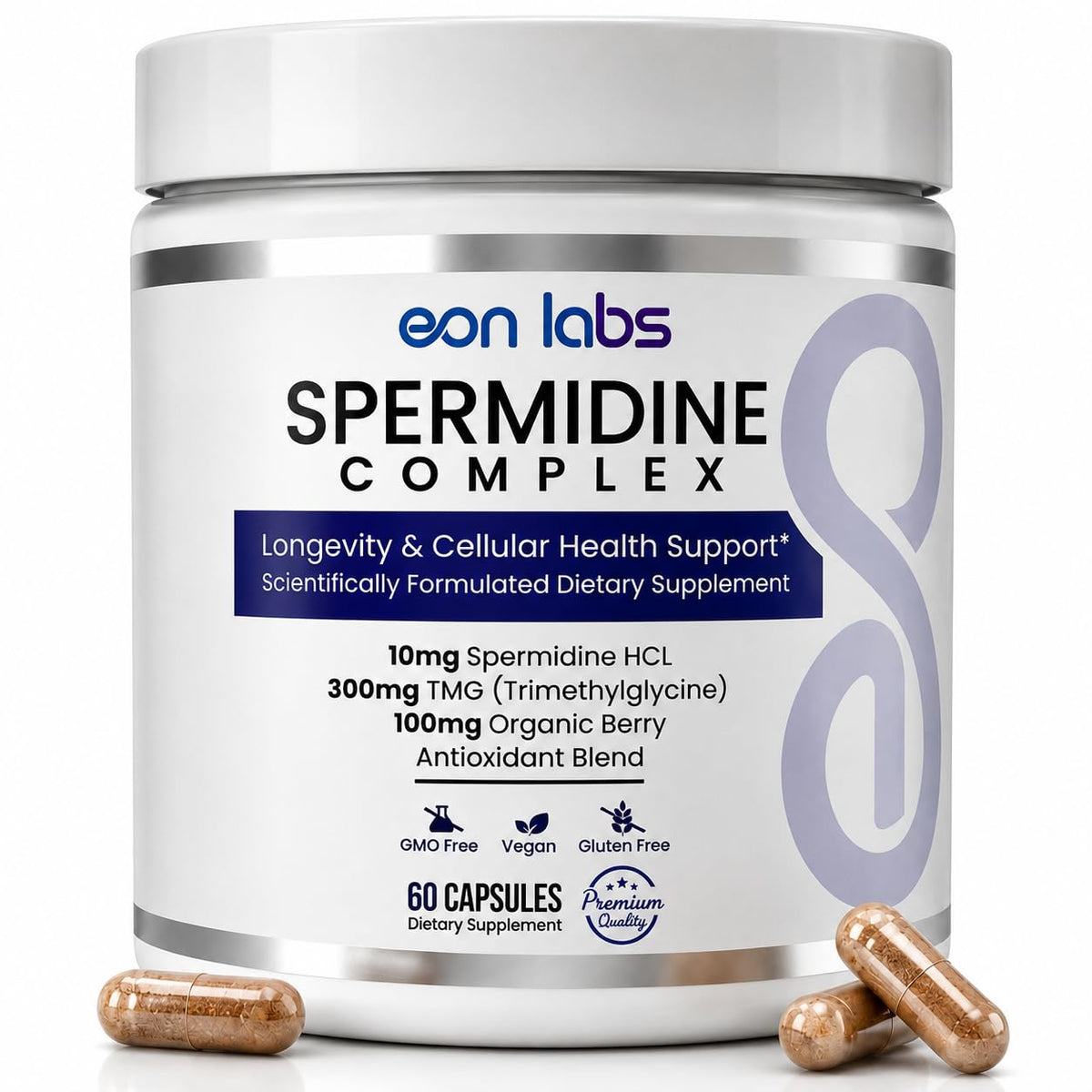 Spermidine 10 mg HCl capsules