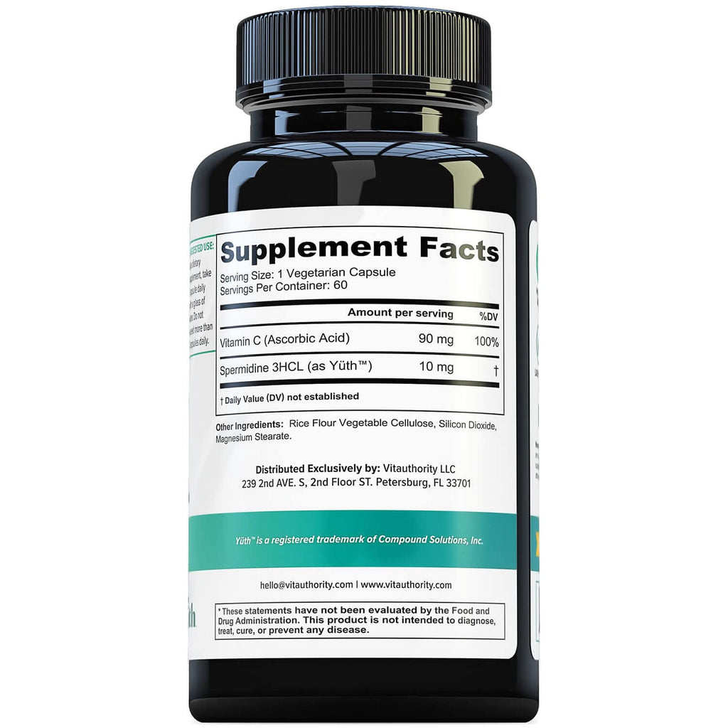 Spermidine 3HCL for improved wellness