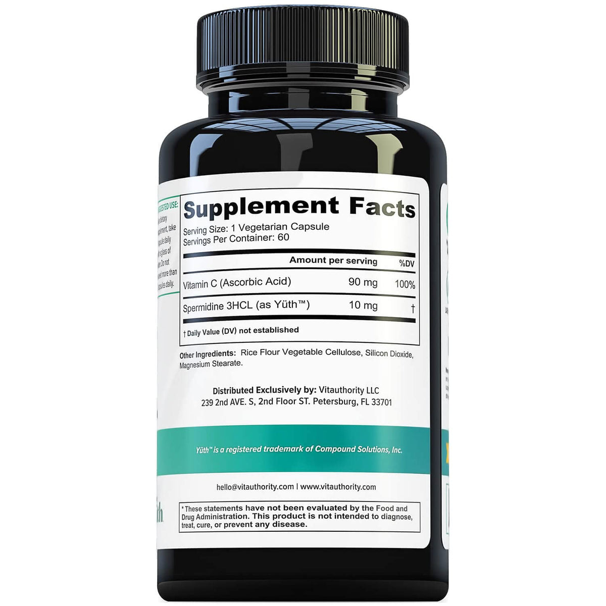 Spermidine 3HCL for improved wellness
