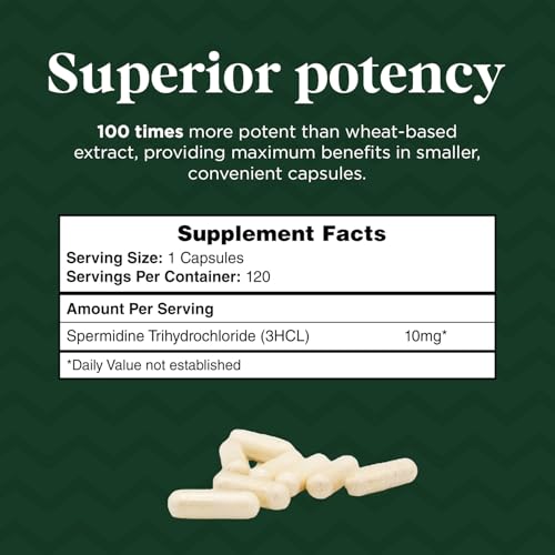 spermidine 3HCL for superior absorption
