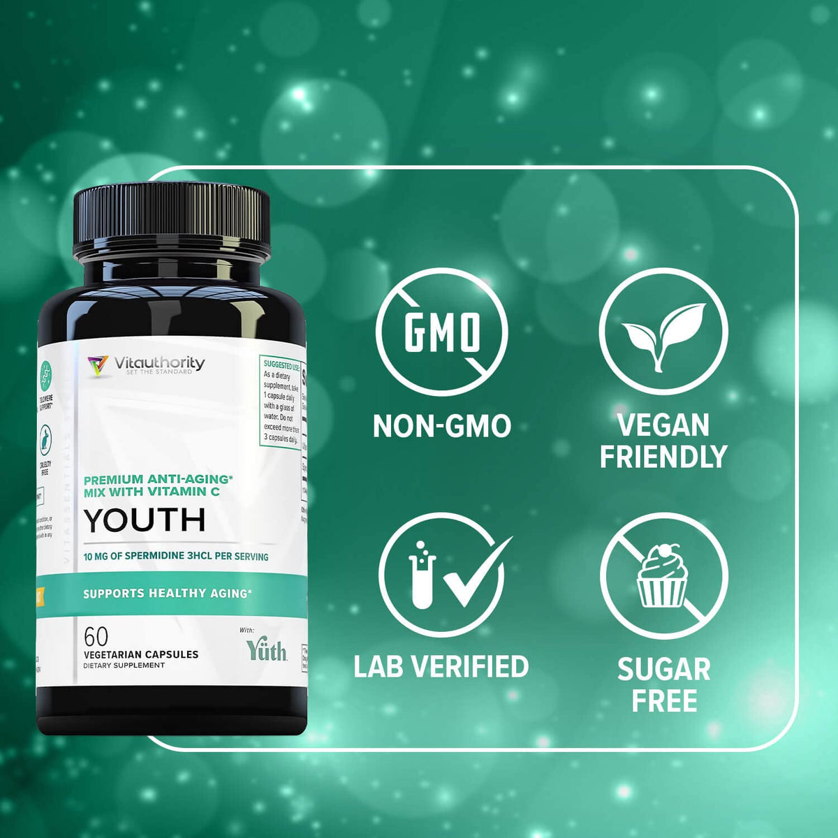 Spermidine 99% for longevity support