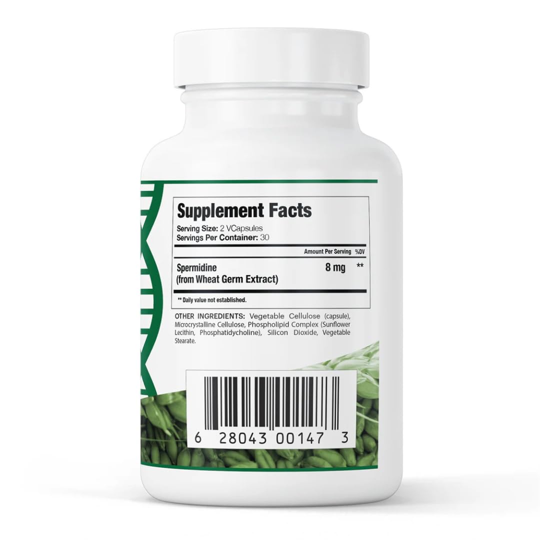 Spermidine capsules for senior wellness