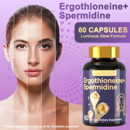 Spermidine capsules for youthful glow