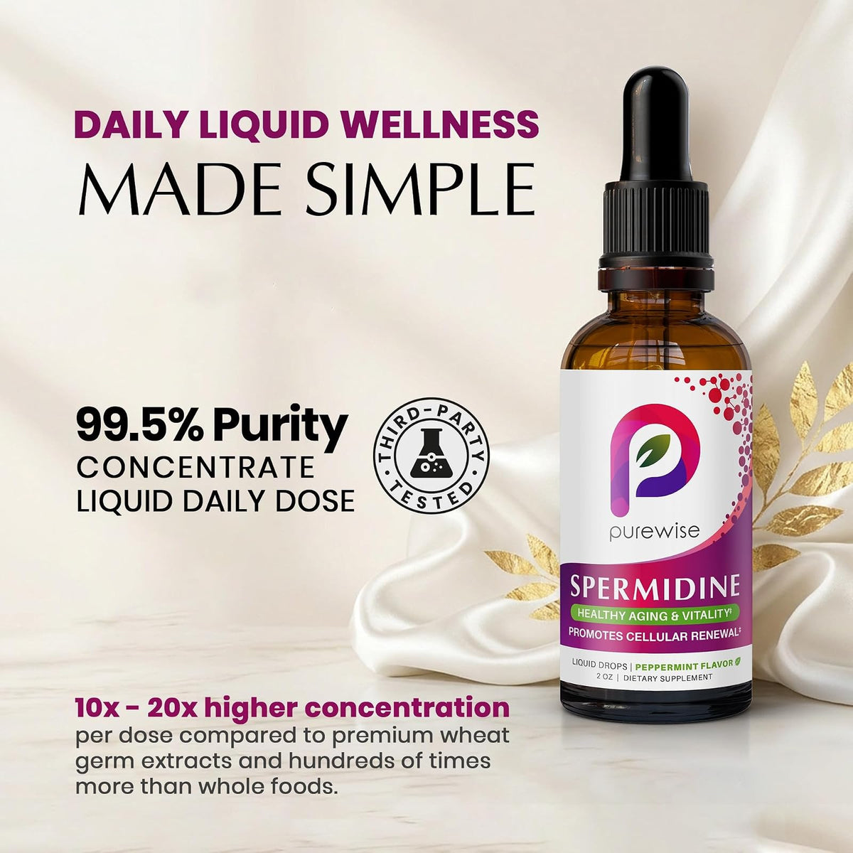 Spermidine drops support cellular function