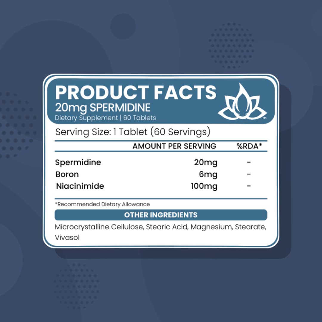 spermidine for improved health benefits