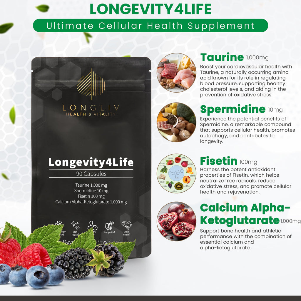 Spermidine for longevity support