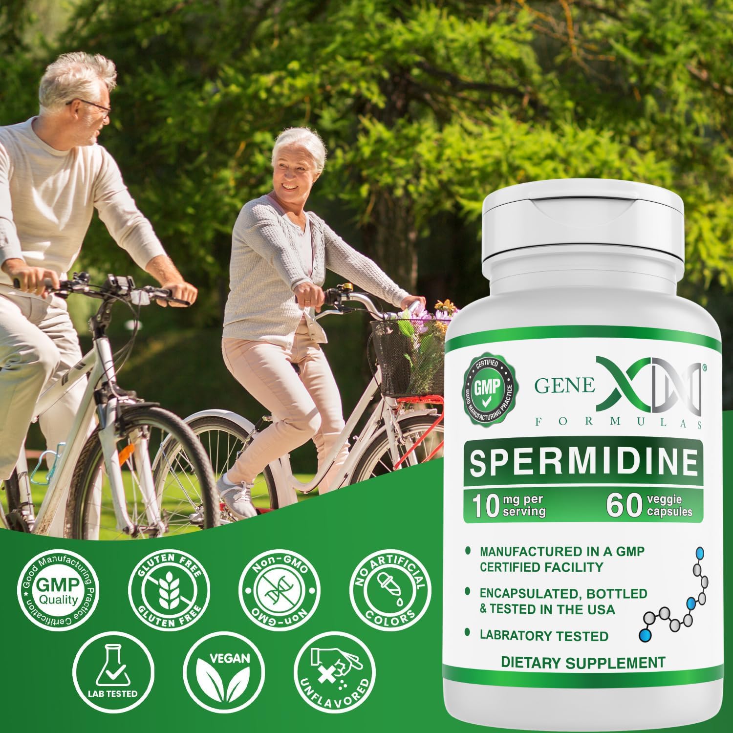 Spermidine for optimal cell health