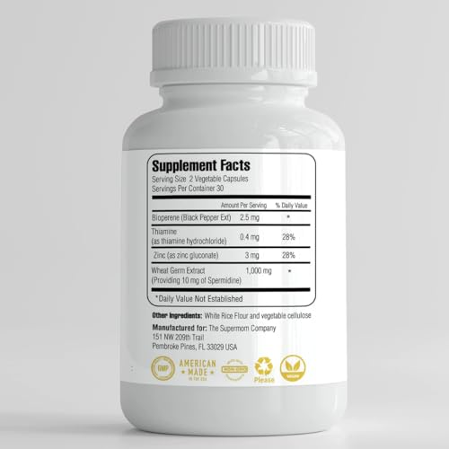 Spermidine multivitamin for women’s wellness