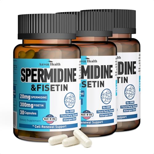 Spermidine multivitamins for optimal health