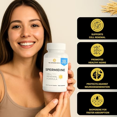 Spermidine whole food multivitamin capsules