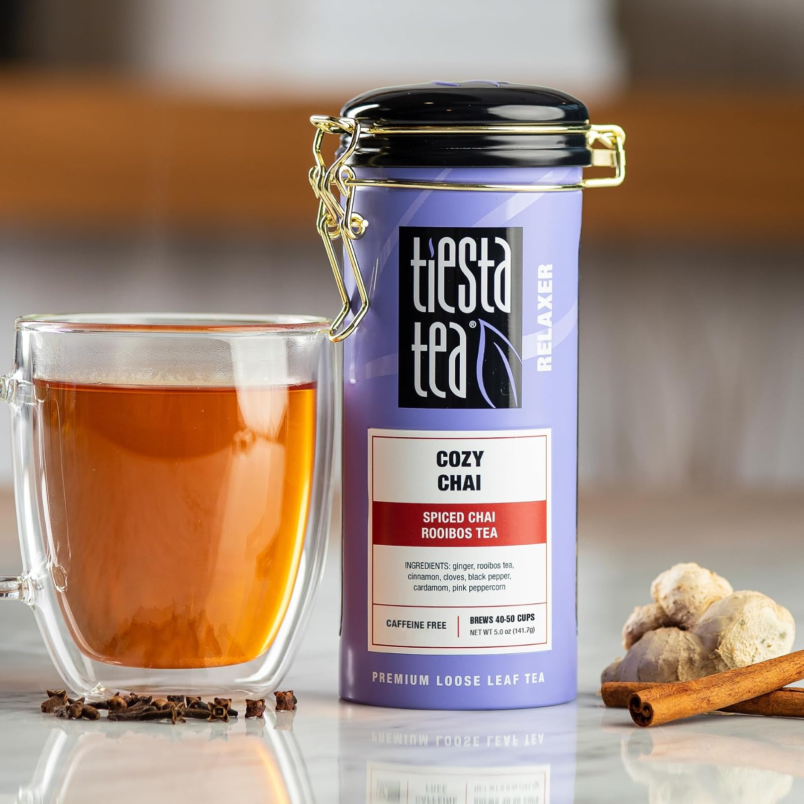 spiced chai rooibos tea blend