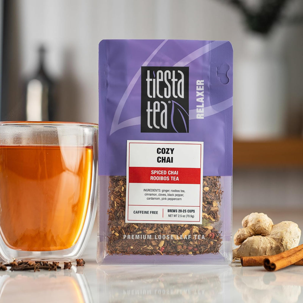 spiced rooibos tea for relaxation