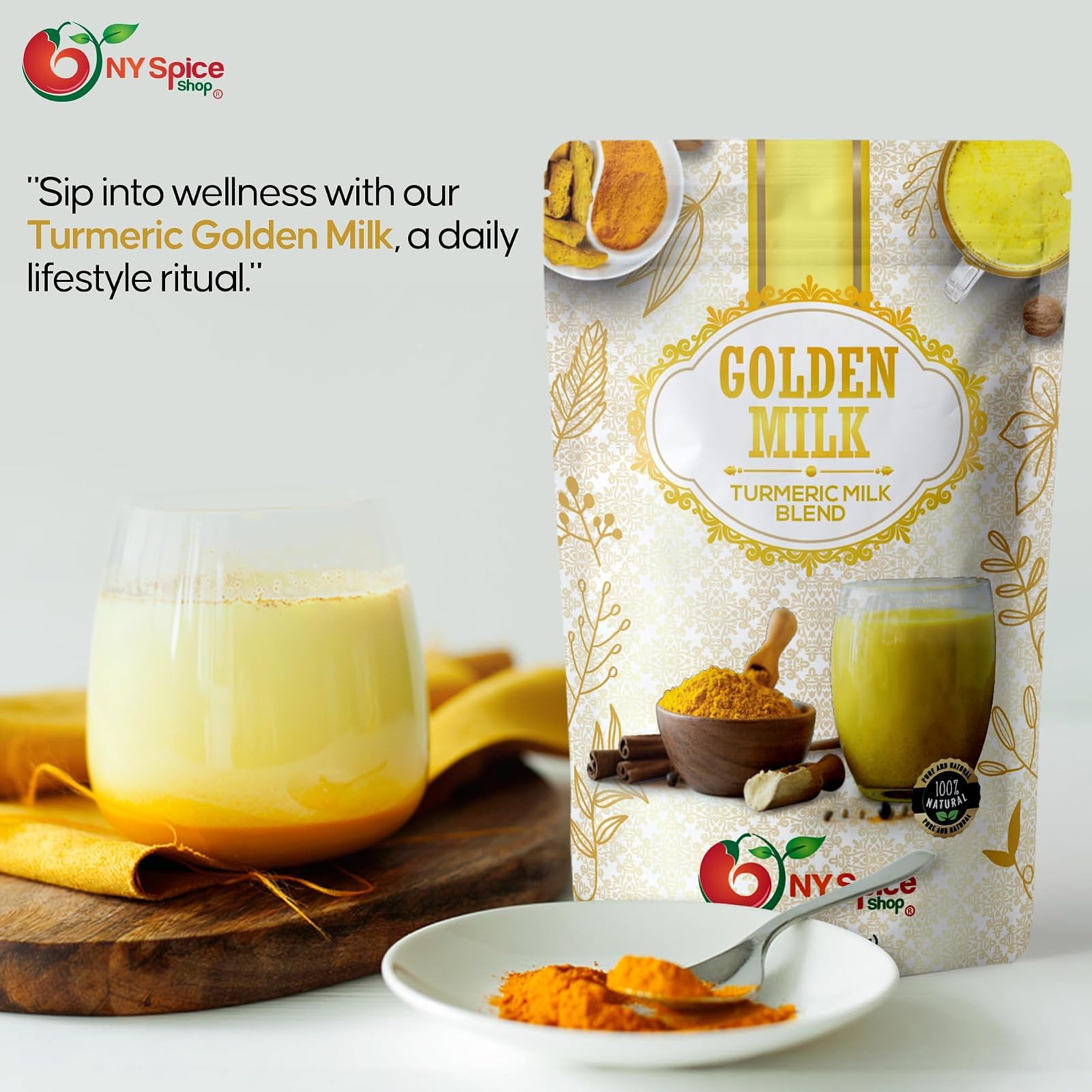 spiced turmeric drink mix