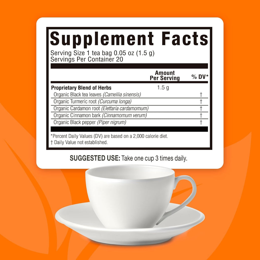 spicy black pepper herbal tea
