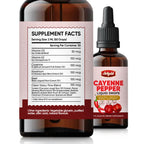 Spicy cayenne drops for added flavour