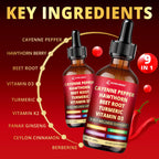 spicy cayenne drops for metabolism