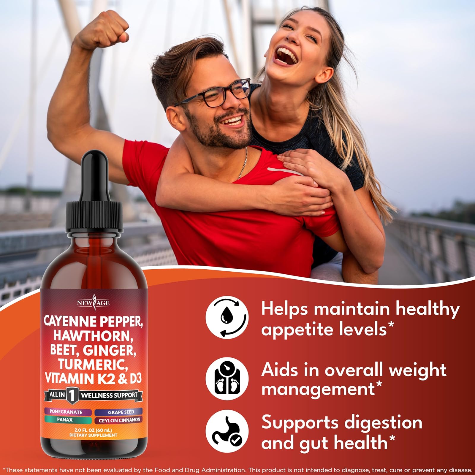 spicy cayenne liquid drops for metabolism
