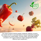 Spicy cayenne pepper liquid extract