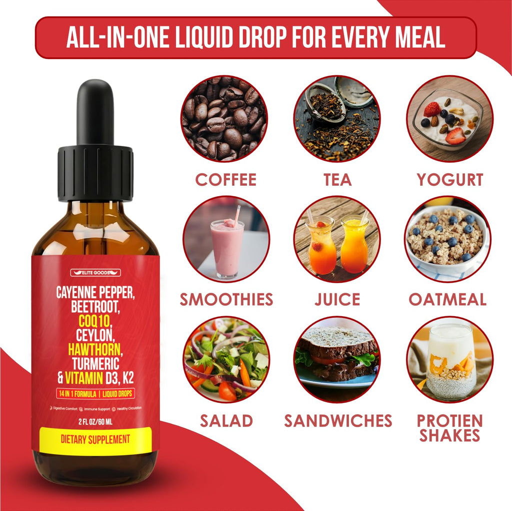 spicy cayenne pepper liquid
