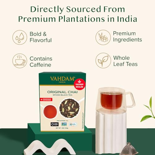 spicy chai tea for energizing mornings
