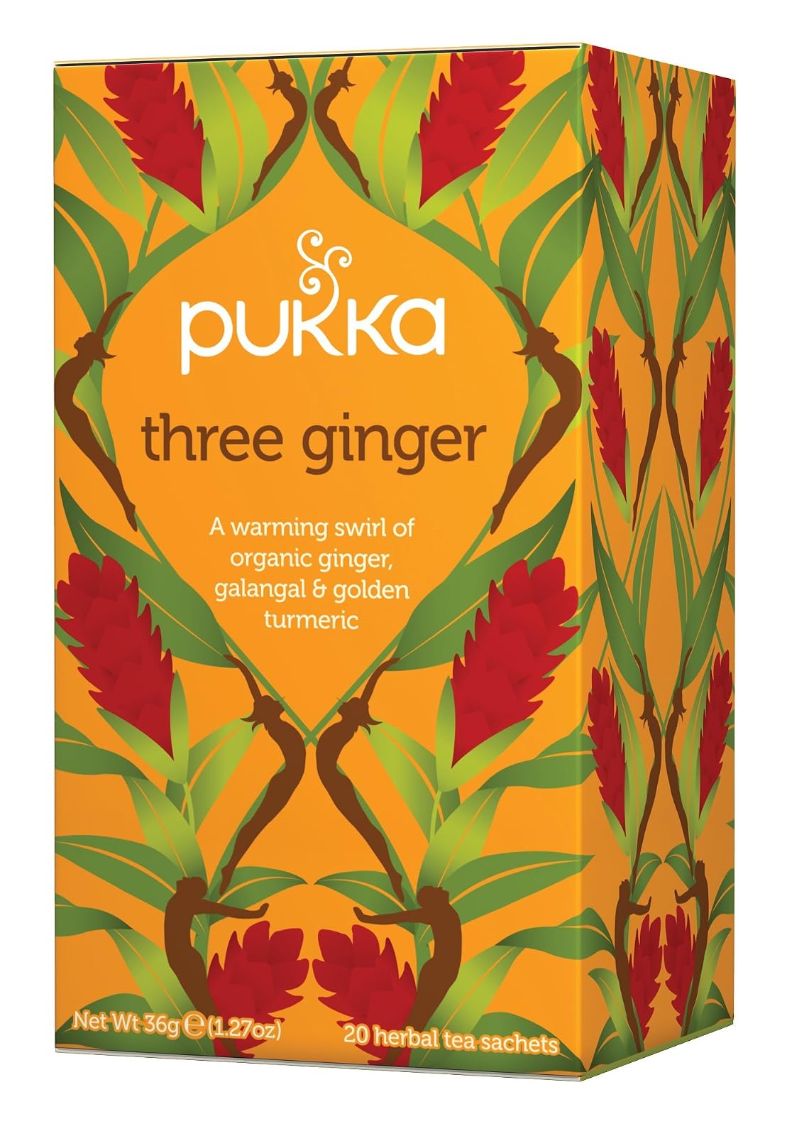 spicy ginger herbal tea blend