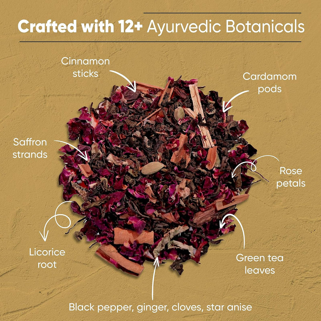 spicy ginger herbal tea infusion