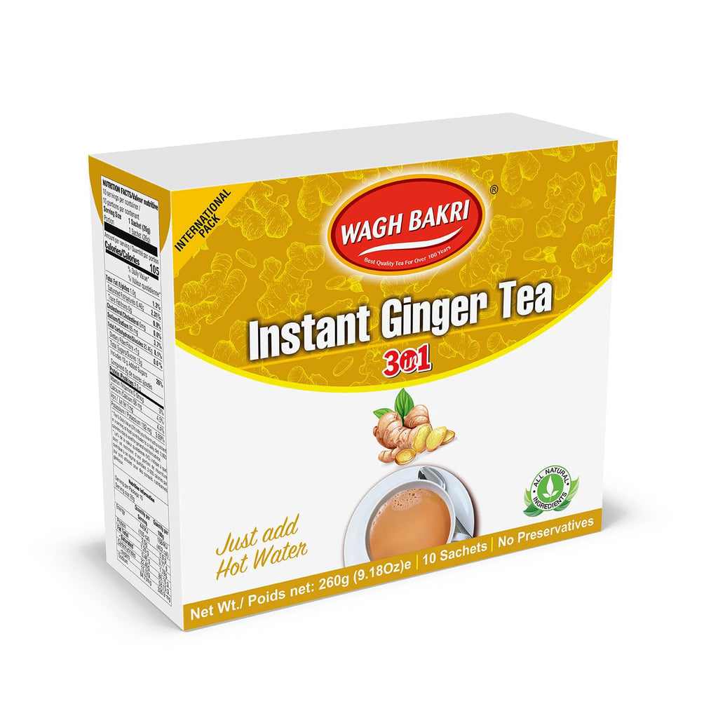 spicy ginger tea for a refreshing boost
