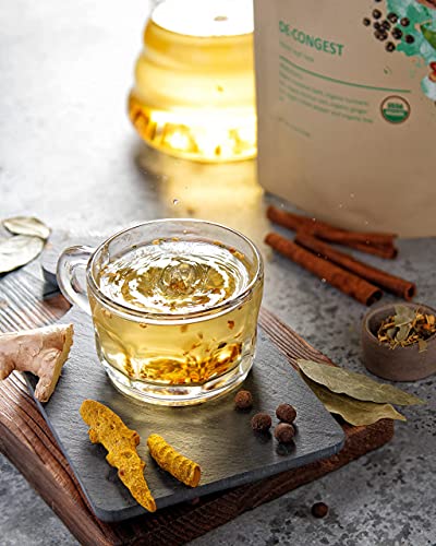 spicy ginger tea for immune support