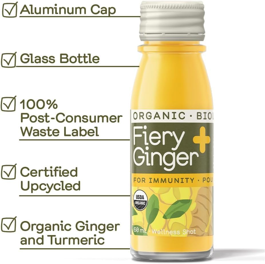 Spicy ginger turmeric energy drink
