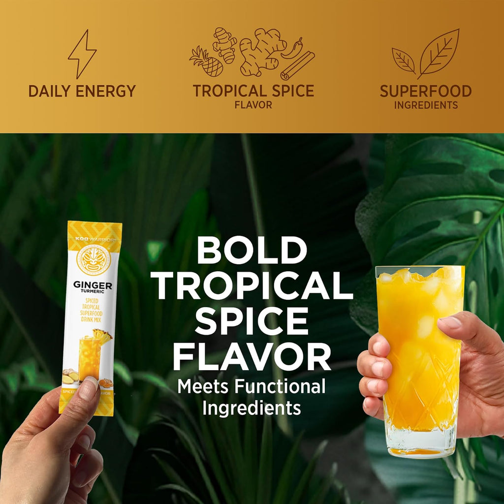 spicy ginger turmeric wellness mix