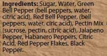 spicy gourmet five pepper jelly