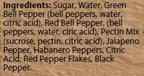 spicy gourmet five pepper jelly