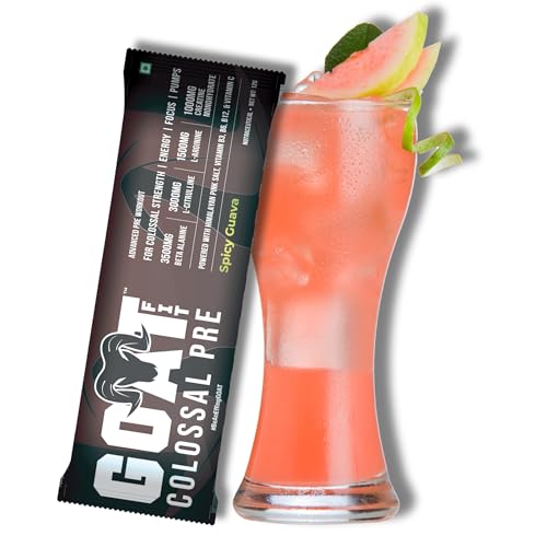 Spicy guava pre-workout flavour