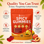 spicy gummy cubes with herbal benefits