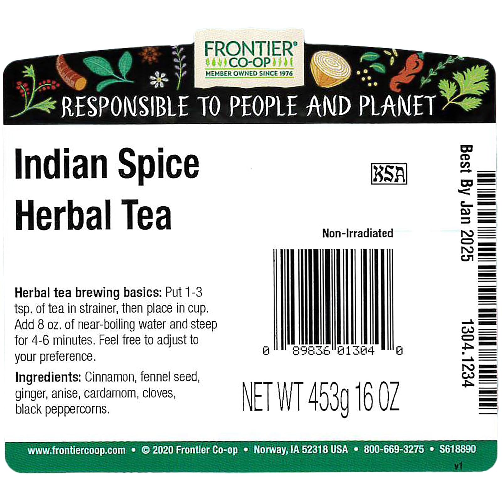 spicy herbal tea blend for wellness