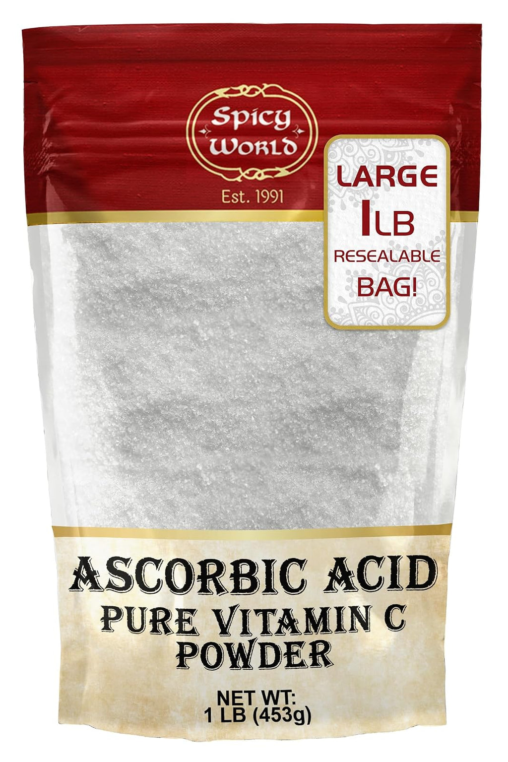 Spicy World Ascorbic Acid powder